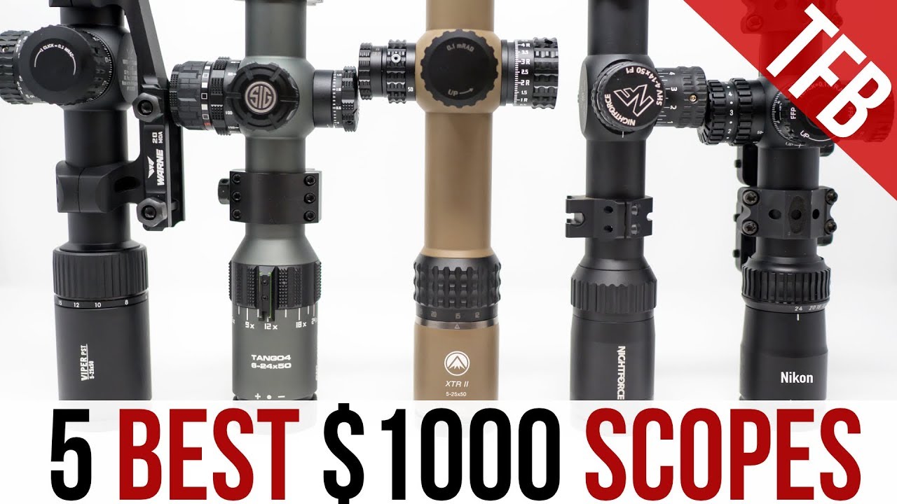 The 5 Best $1,000 Scopes With First Focal Plane And Illuminated Reticle